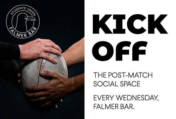 Wednesday Kick Off at Falmer Bar — University of Sussex Students' Union