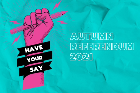 Referenda Announcement Autumn 2021! — University of Sussex Students' Union